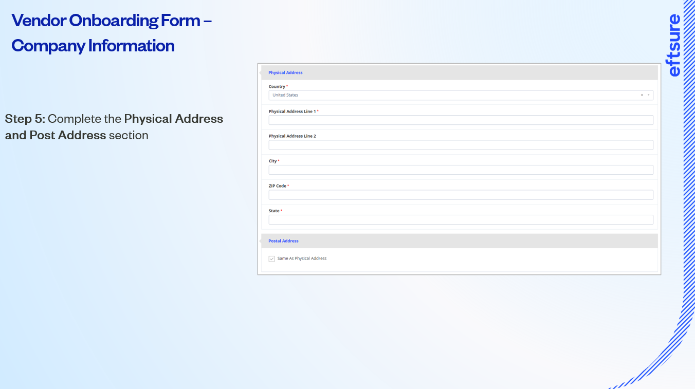 Onboarding Invite – EFTsure US
